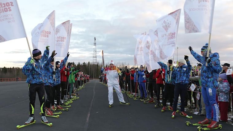 SOCHI 2014 TORCH RELAY