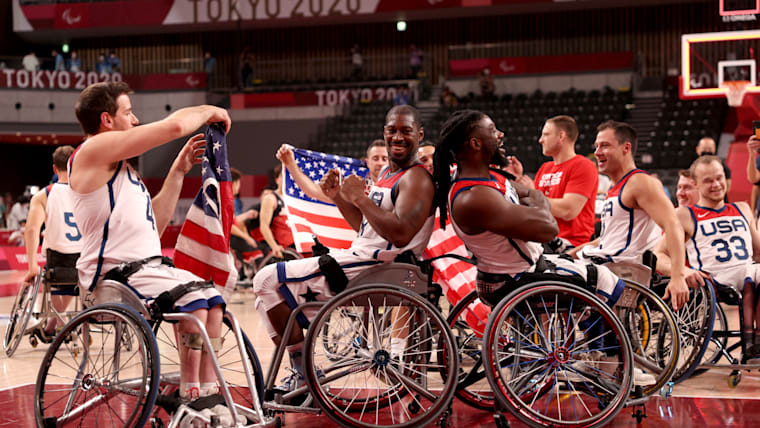 Basketball en fauteuil roulant photos - Jour 12