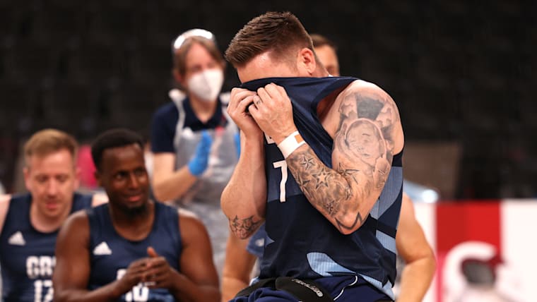 Basketball en fauteuil roulant photos - Jour 12