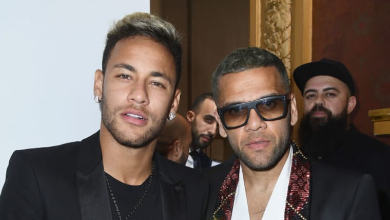 Dani Alves: Hair, flair, style, the boy from Bahia has got it all.