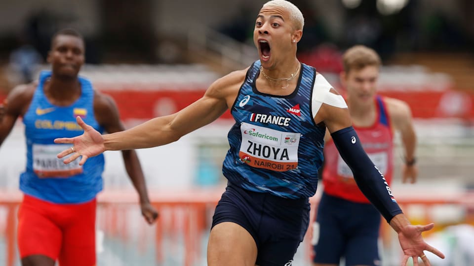 France's Sasha Zhoya.