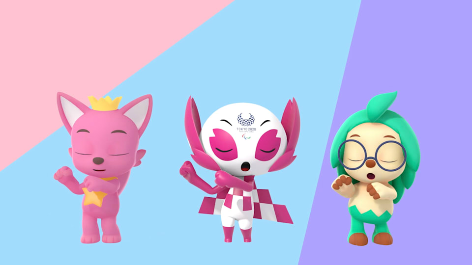 Para Sport Dance with Baby Shark Brooklyn, Pinkfong, Hogi and Tokyo ...