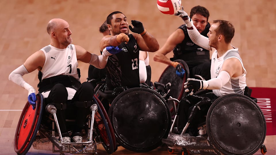 Wheelchair Rugby photos - Day 4