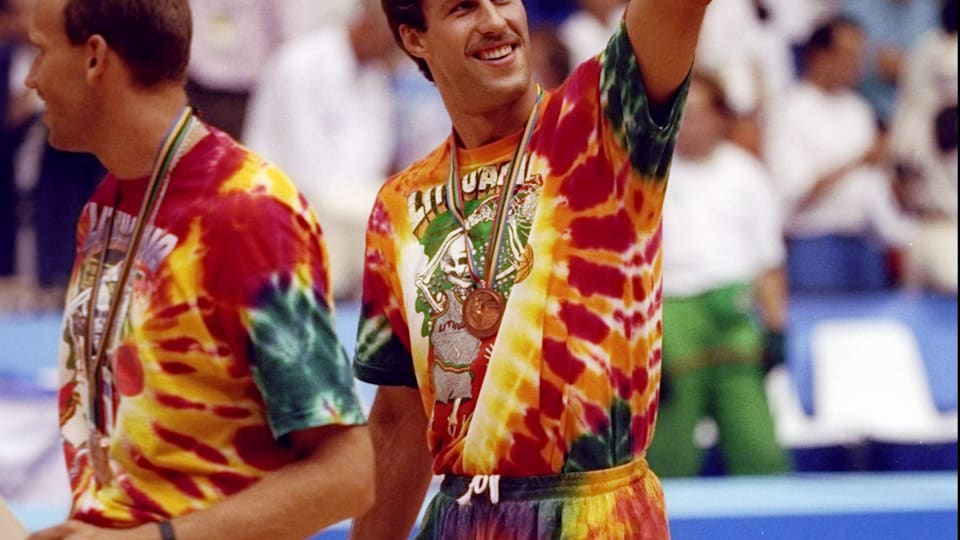 Lithuania's basketball team at the 1992 Barcelona Games