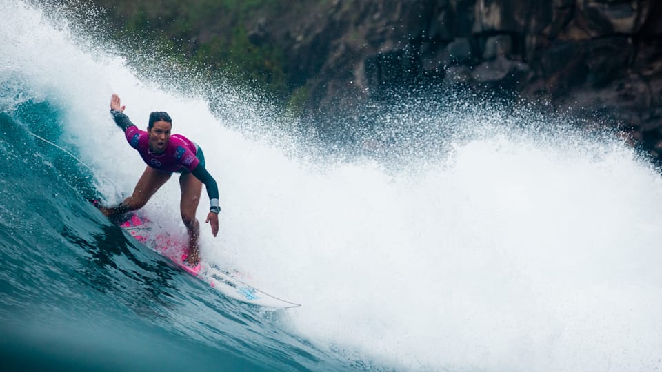 Women's WSL surfers going to the Olympics