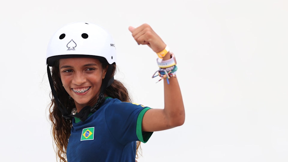 Young stars create history on skateboarding Olympic debut