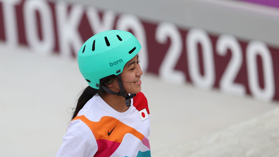 Young stars create history on skateboarding Olympic debut