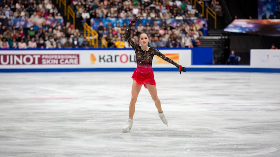 Alina Zagitova's gold medal World Championships free skate
