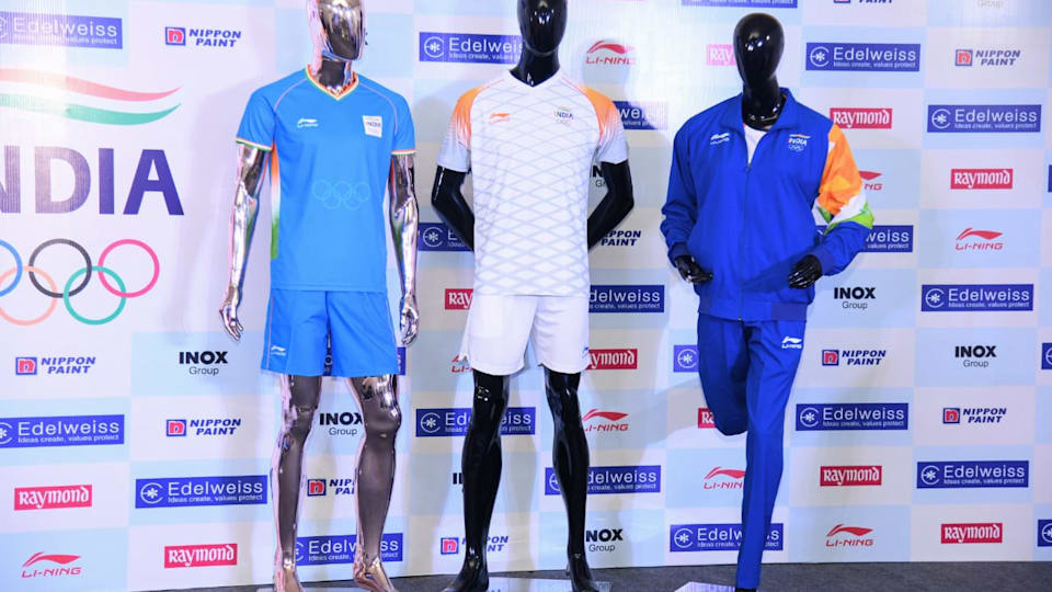 Team India Olympic kit for Tokyo 2020