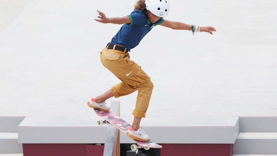 Young stars create history on skateboarding Olympic debut