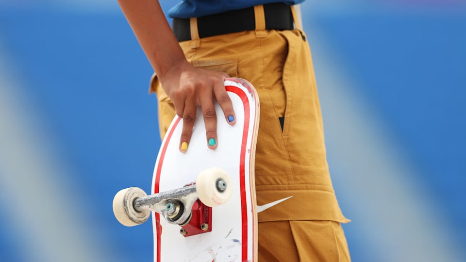 Young stars create history on skateboarding Olympic debut