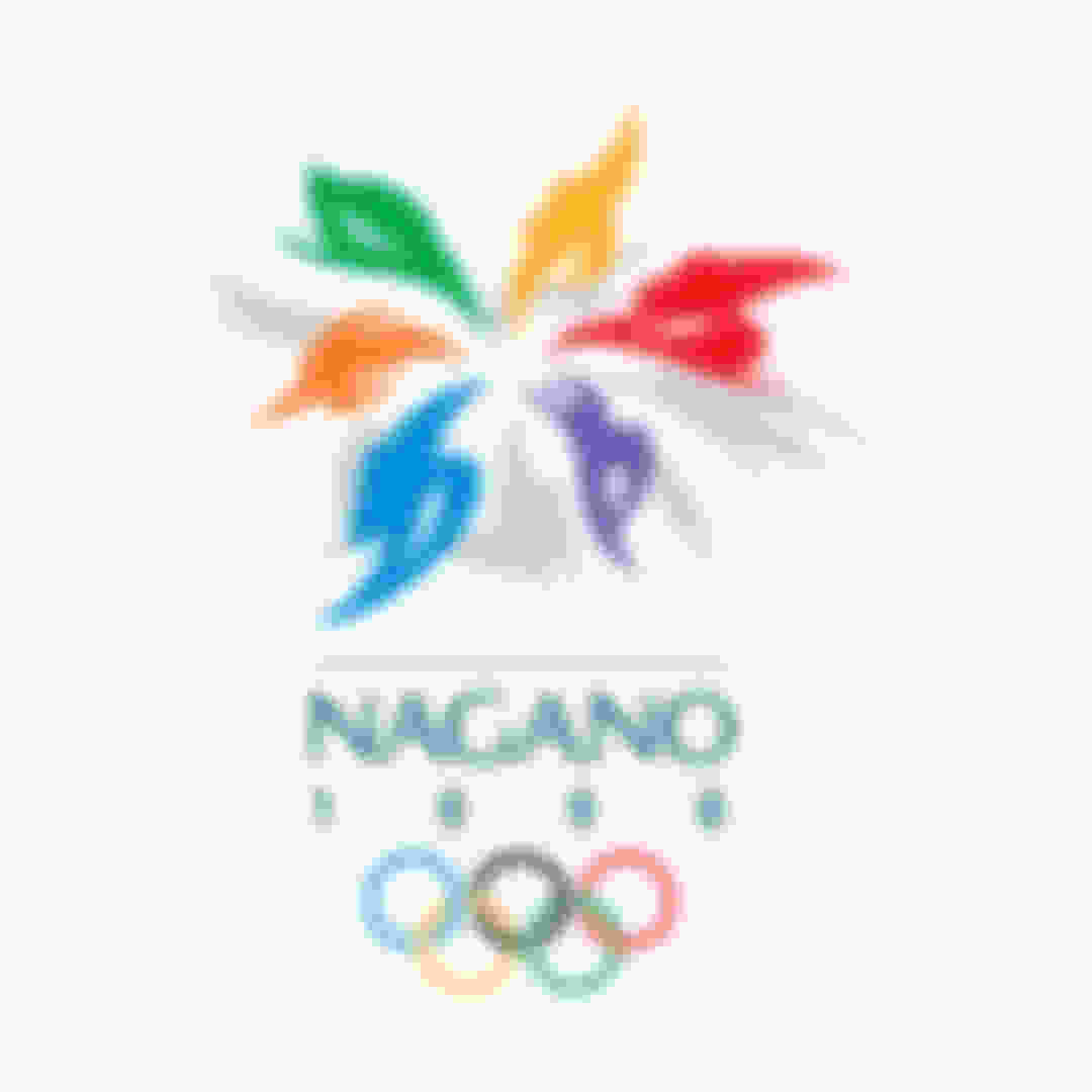 Logo olympique des Jeux de Nagano 1998, conception de l’affiche et ...