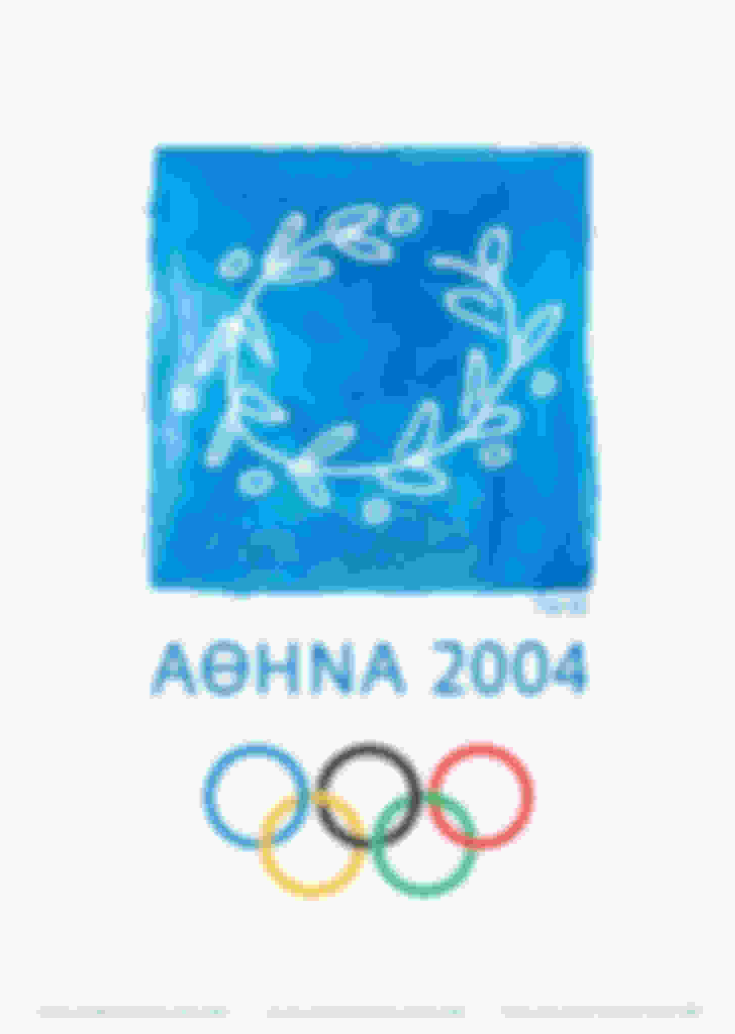 Athens 2004 Olympic logo, poster design & look of the games