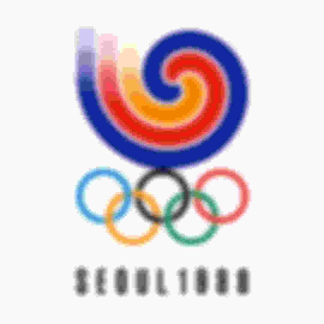 Logo olímpico de Seúl 1988, diseño del póster e imagen de los Juegos