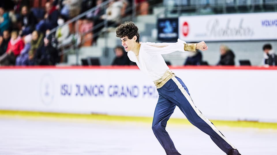 Figure skating - Junior Grand Prix Final: Nikolaj Memola wins Italy ...