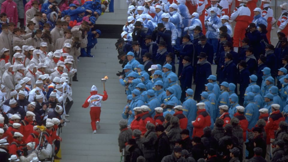 Calgary 1988 Olympic Torch Relay - Highlights