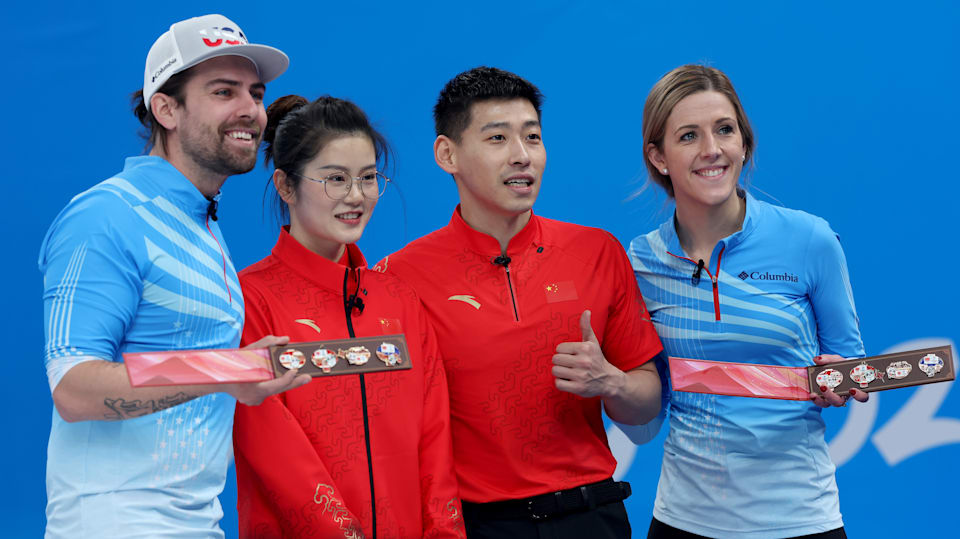 Olympic Pin collecting brings people together at Beijing 2022 Winter ...