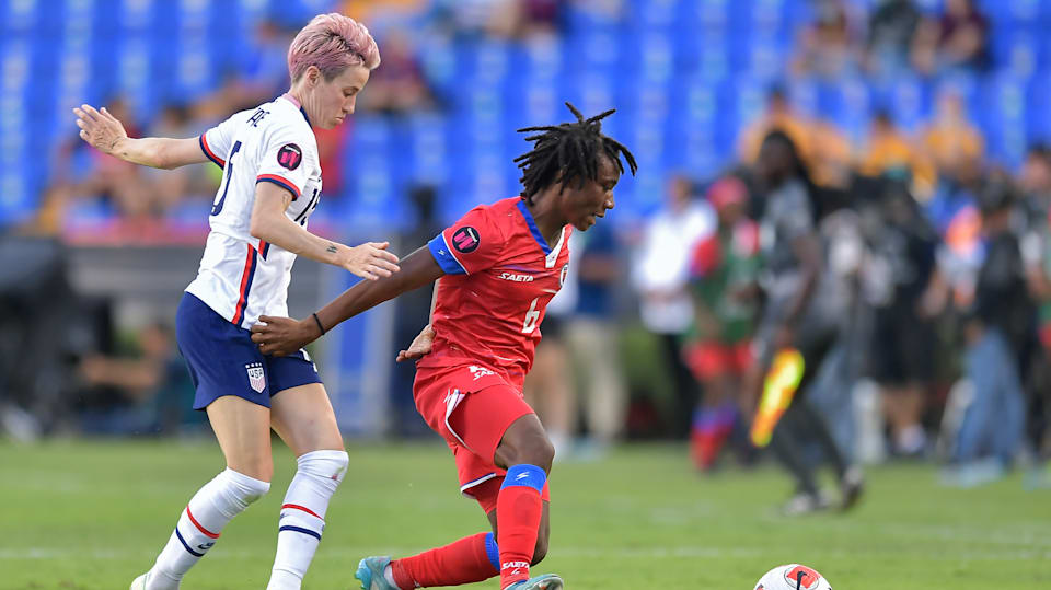 Haitian footballer Melchie Dumornay on her goals for life