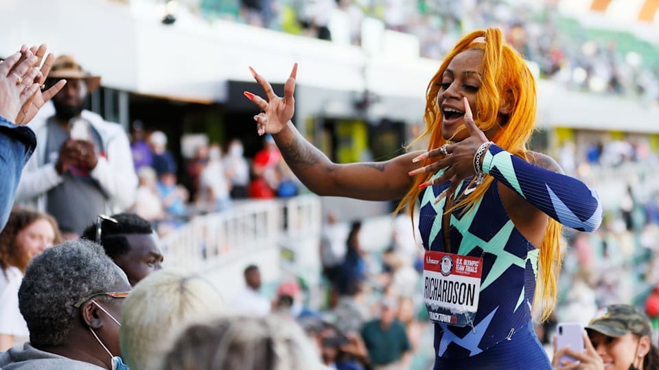 Meet Sha'Carri Richardson: Outspoken sprinter wins 100m at U.S. Olympic ...