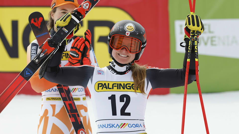 Alpine skiing - Valerie Grenier claims surprise Saturday Kranjska Gora ...