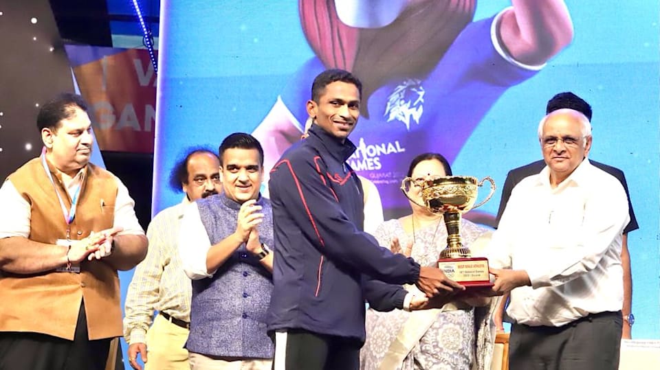 National Games 2022 Best Athletes: Sajan Prakash, Hashika Ramachandra ...