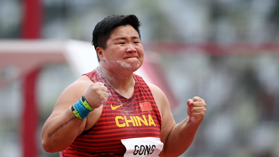 Lancer du poids femmes : GONG Lijiao, enfin en or