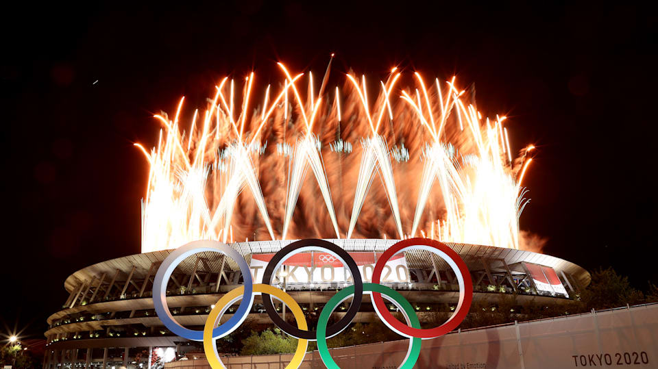 Which colour represents Asia in Olympic Rings?