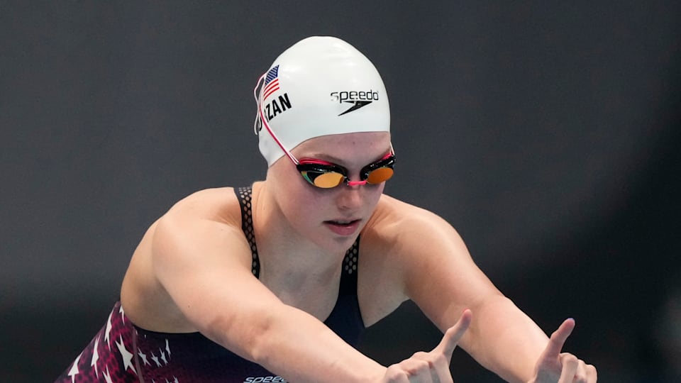 Claire Curzan Q&A: USA star 'wiser' after Tokyo 2020 Olympics