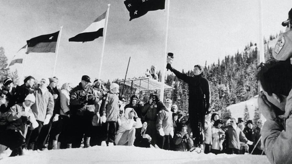 Squaw Valley 1960 Olympic Torch Relay - Highlights
