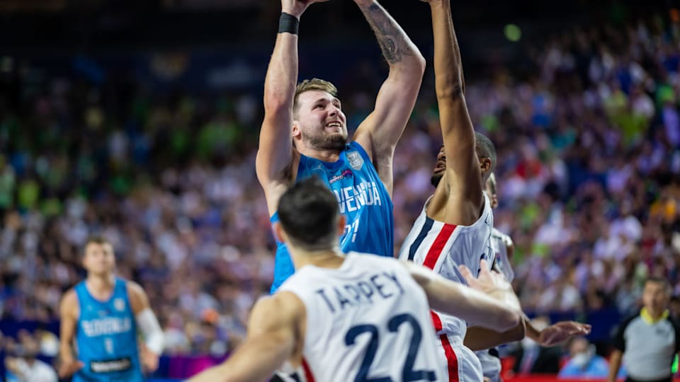 Баскетбол Мужчины Чемпионат Европы 2022 Сербия и Греция без