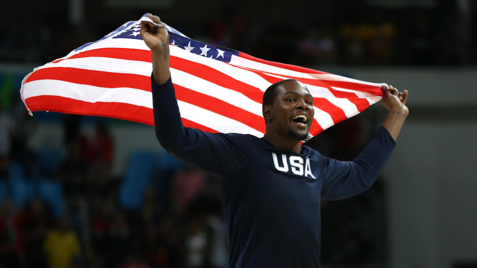 Kevin Durant headlines Team USA men's basketball roster for Tokyo 2020