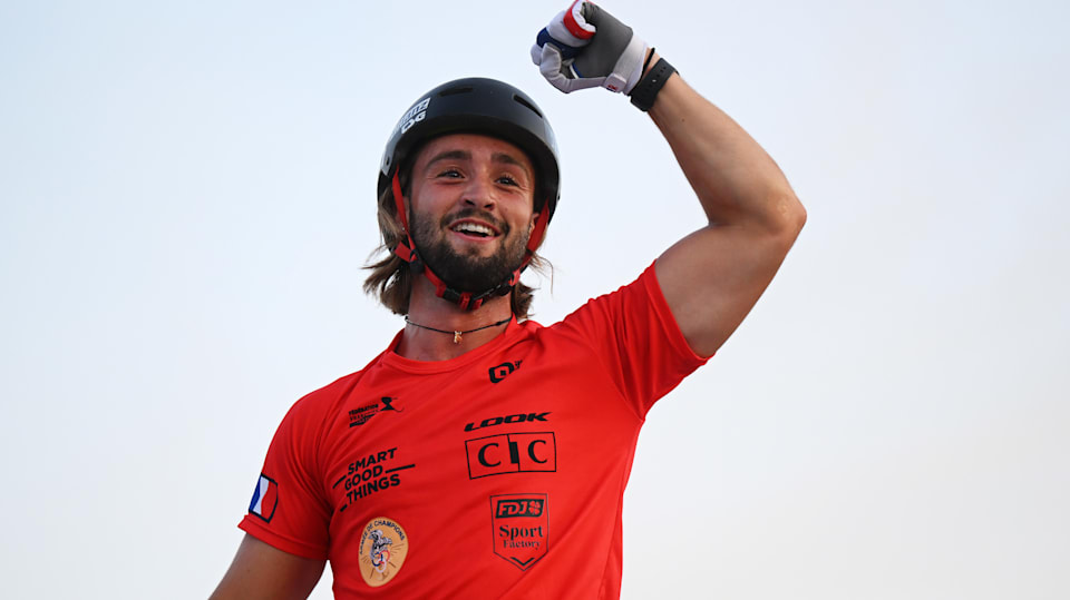 BMX Freestyle - Anthony Jeanjean wins men's European title for third ...