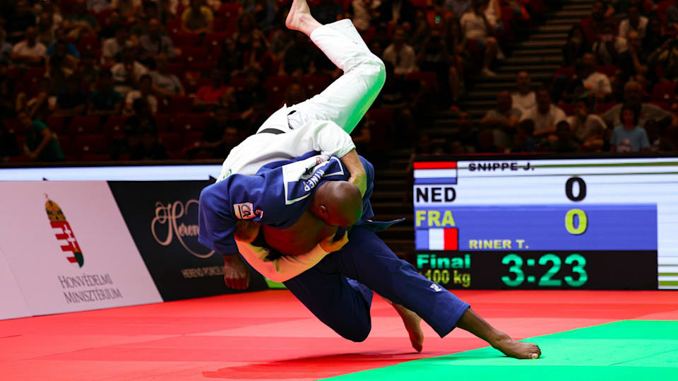 Teddy Riner lance son année 2023 au Paris Grand Slam Judo