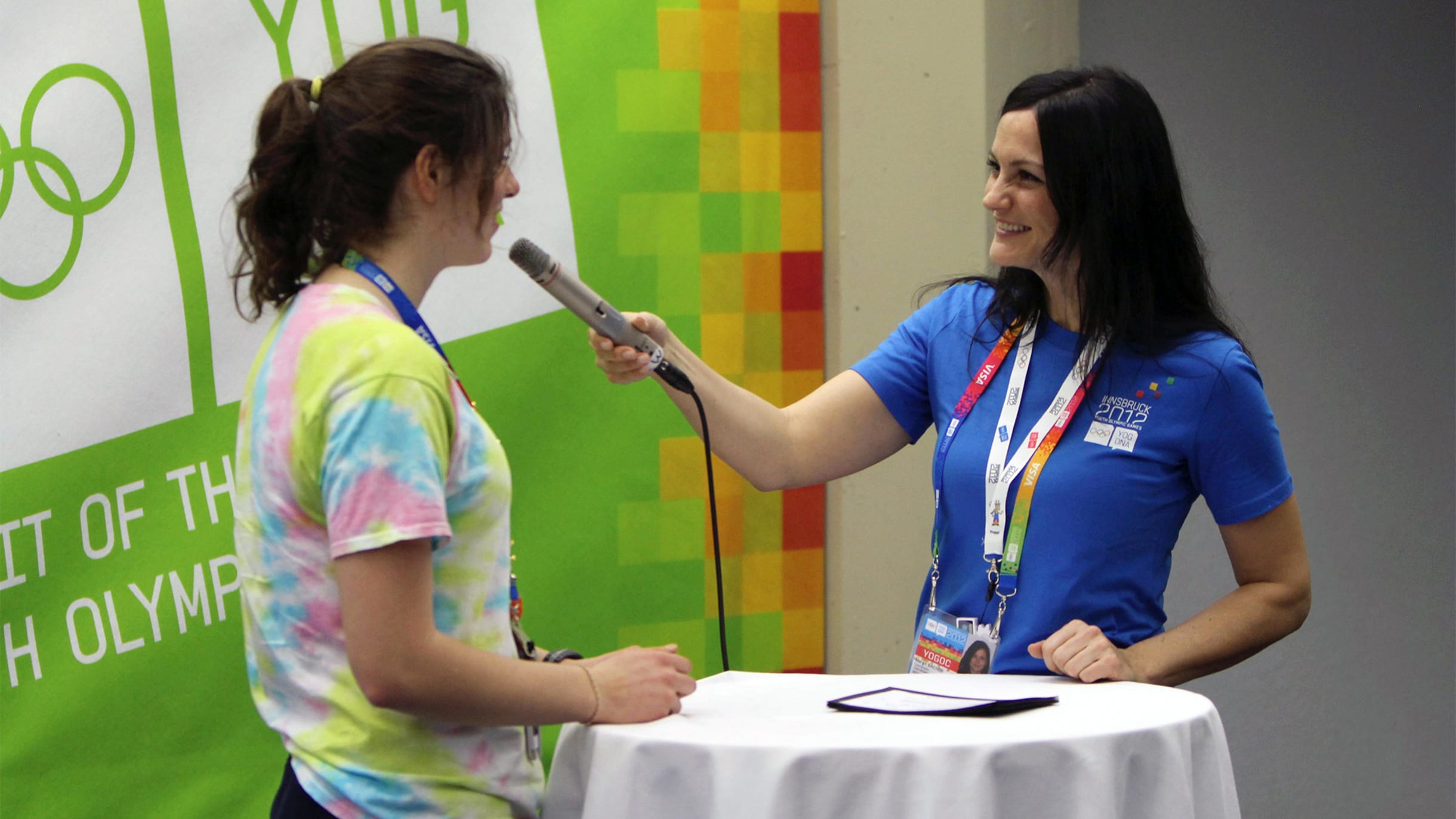 Olympic Female Reporters