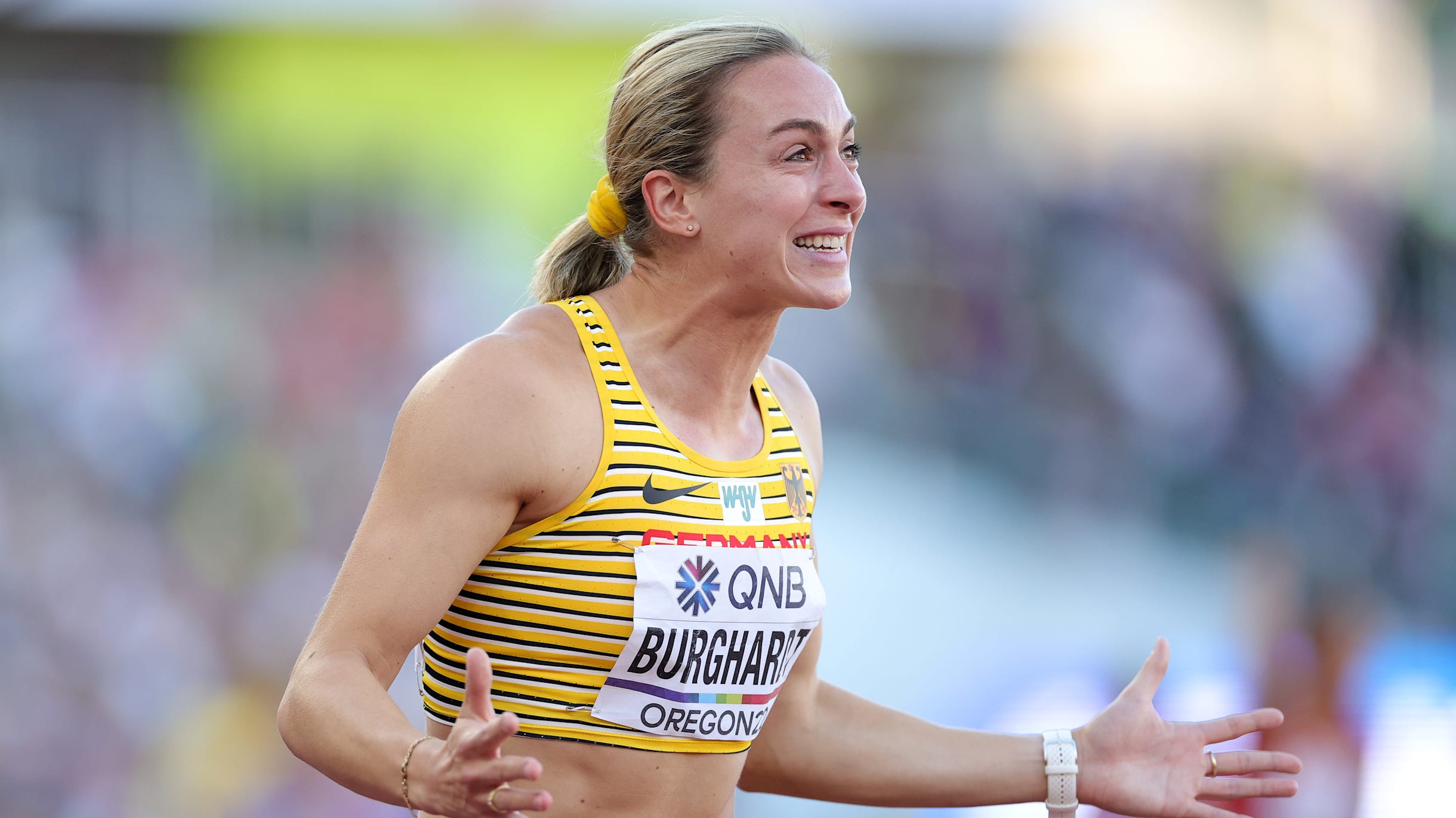 Olympic Sprinters Body