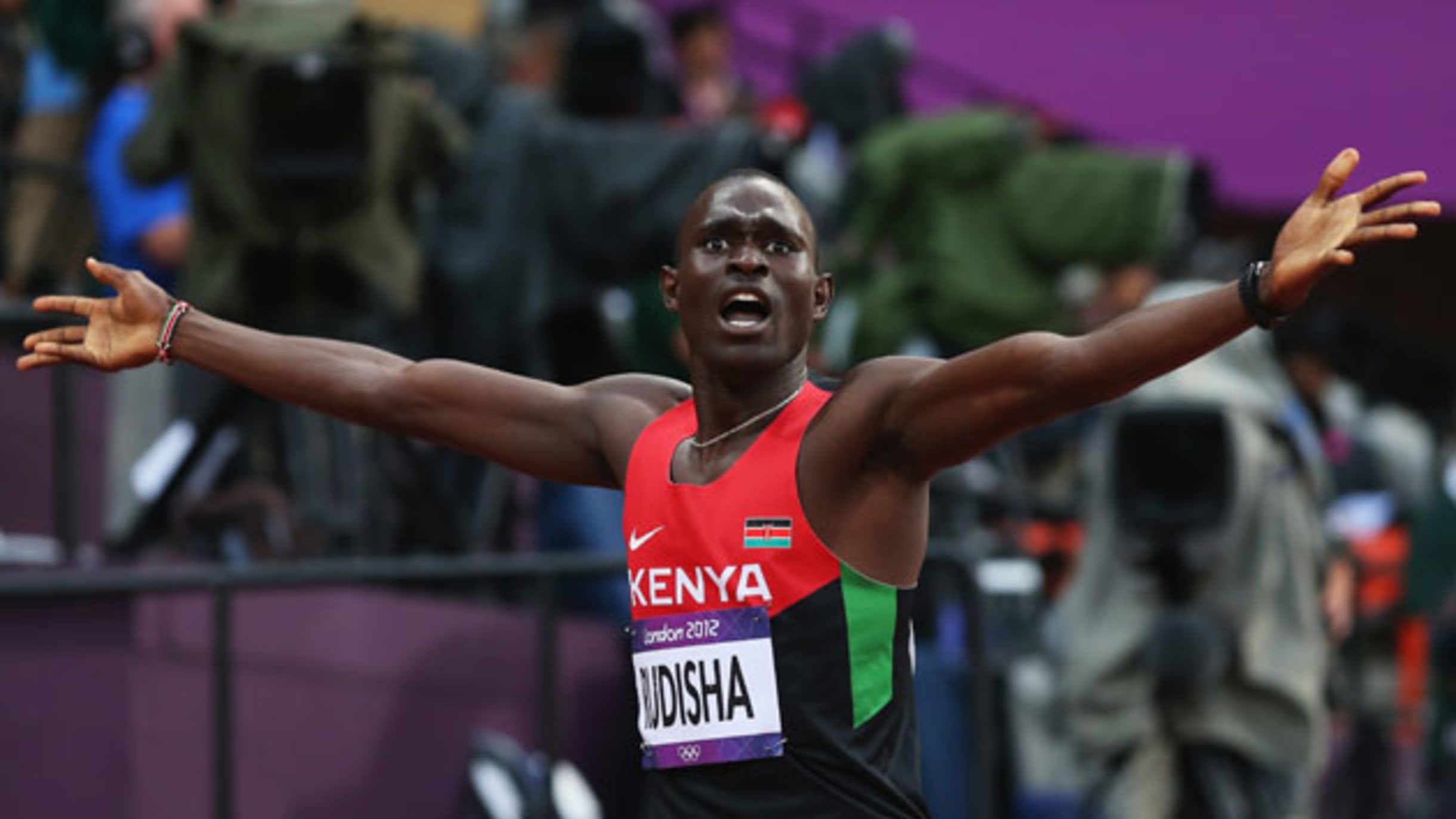 David Rudisha And Usain Bolt