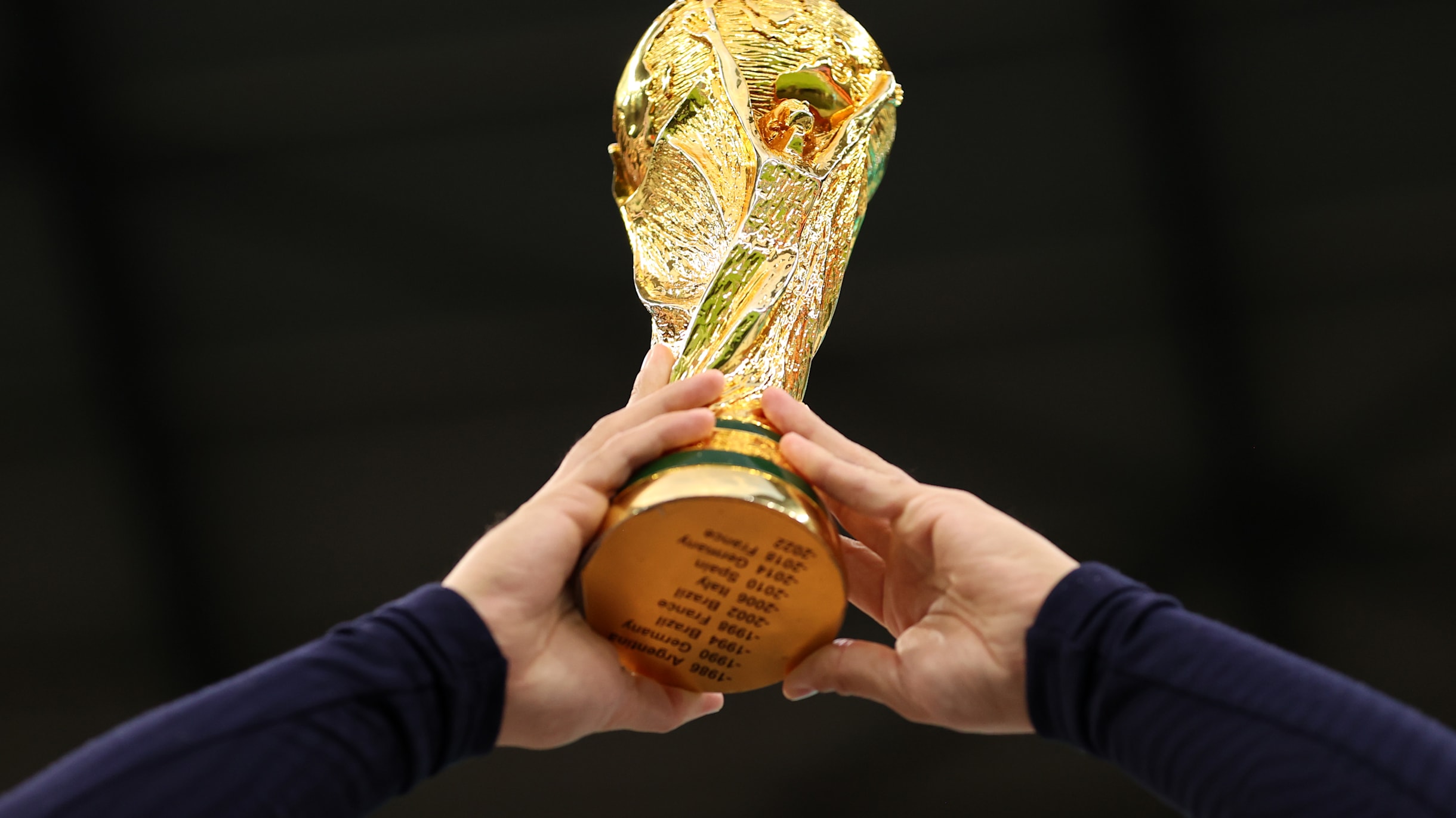 The World Cup 2022 Trophy