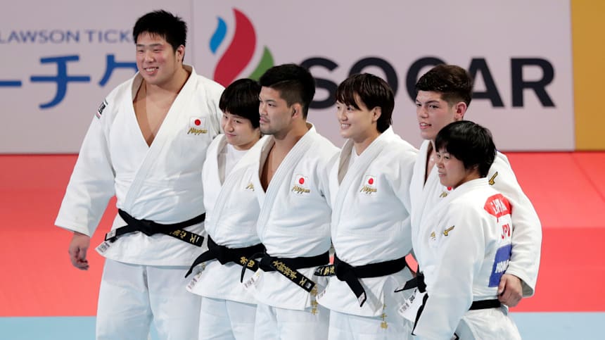 Japan judo mixed