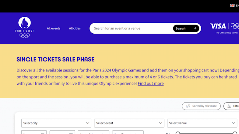 A step-by-step guide to purchasing single tickets for Paris 2024 ...