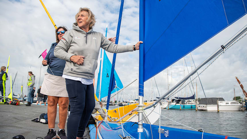 Betsy Alison: The Hall of Fame sailor who won World Championships gold ...