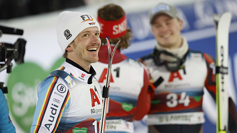 German Strasser makes history in Schladming night slalom