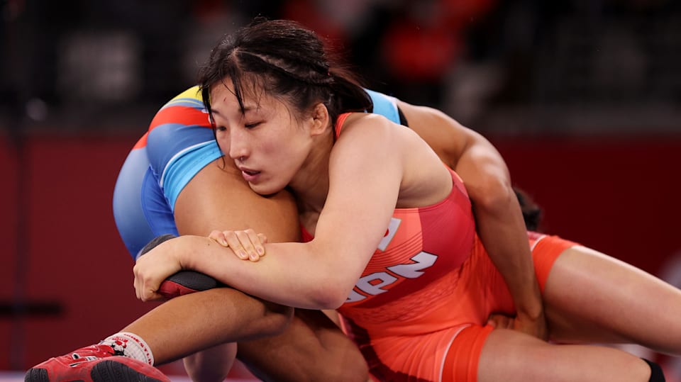 Yui Susaki vs Sun Yanan, Tokyo Olympics women’s wrestling 50kg final ...