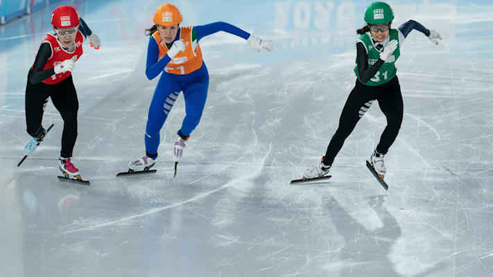 Mixed-nation relay brings together short track speed skaters - Olympic News
