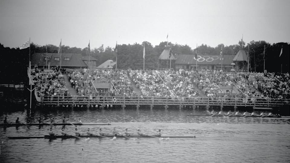 Rowing competition in Berlin 1936