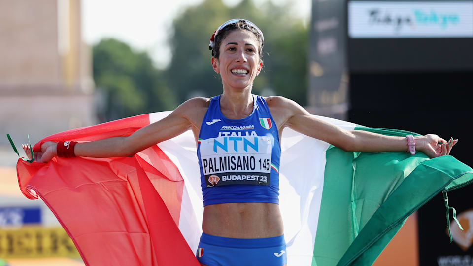 Antonella Palmisano è bronzo nella 20 km di marcia femminile ...