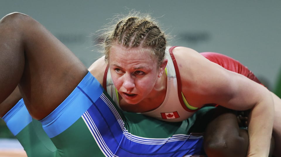Wrestling: Erica Wiebe shows golden form to win Matteo Pellicone