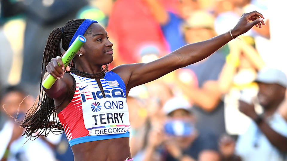 Twanisha Terry sets meeting record, leads U.S. sweep at Palio Città ...