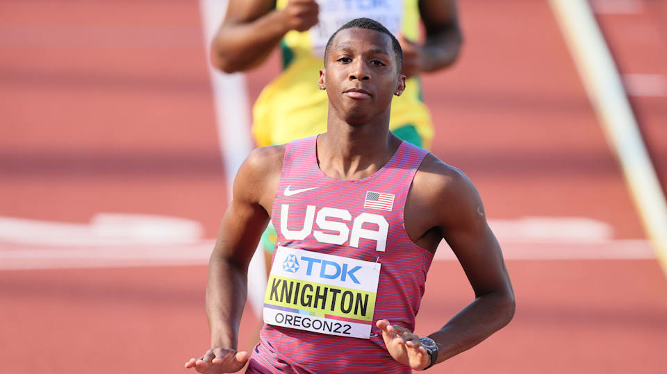 Track & Field World Championships: Erriyon Knighton and Noah Lyes sail through to semi-finals