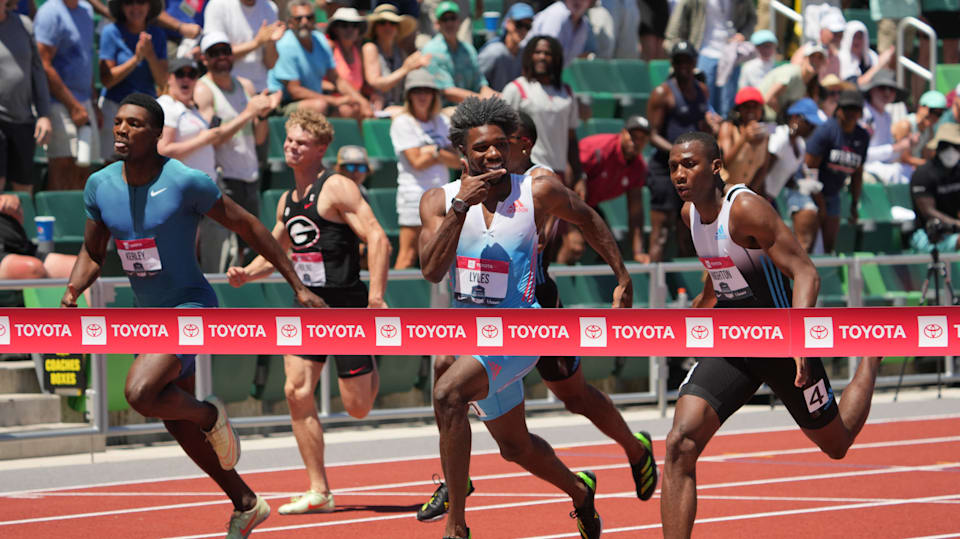 How to watch Noah Lyles, Erriyon Knighton, Fred Kerley, Michael Norman, and Kenny Bednarek ...