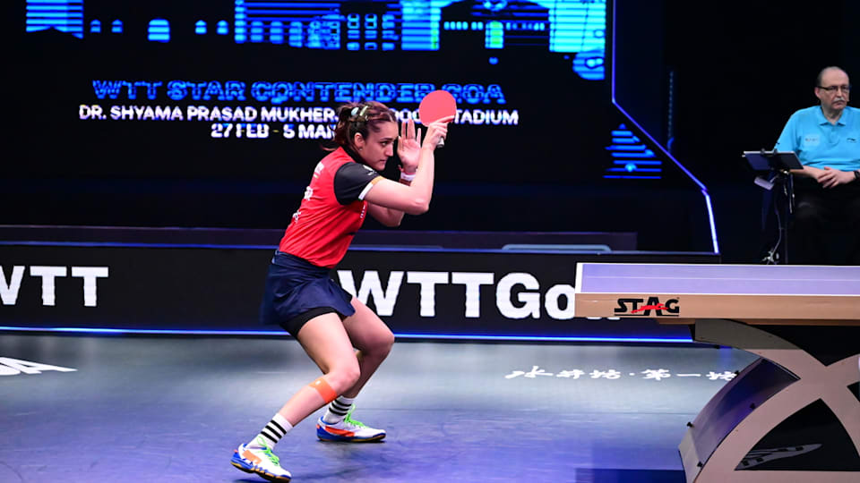 WTT Star Contender Goa 2023 table tennis: Manika Batra stars for India ...